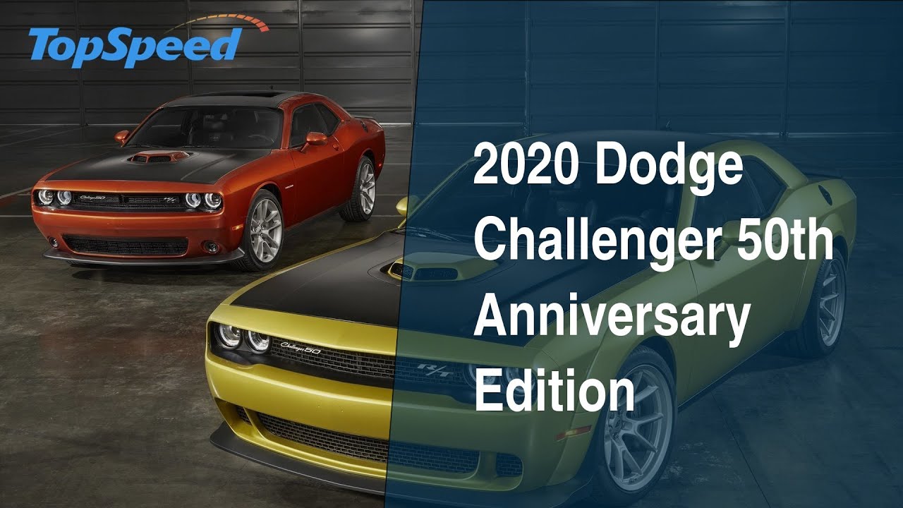 2020 Dodge Challenger 50th Anniversary Edition - YouTube