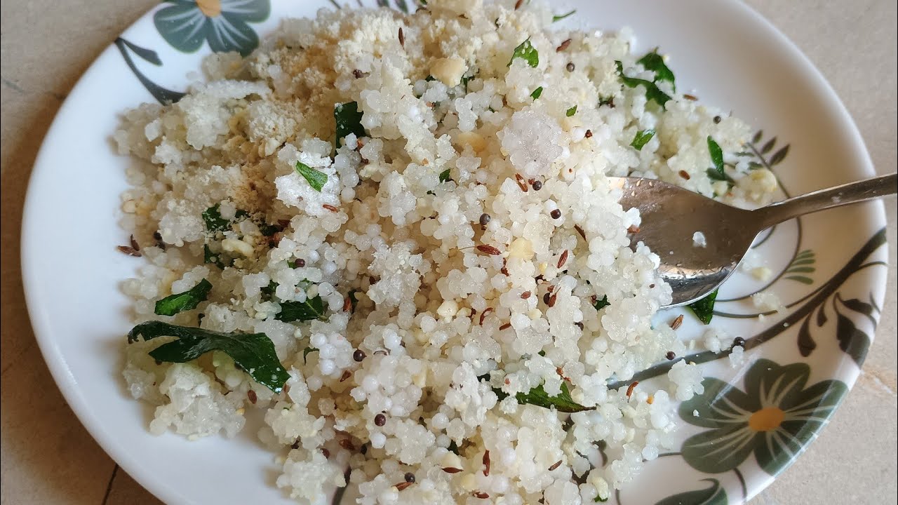sabudana upma/sabbakki uppitu - YouTube