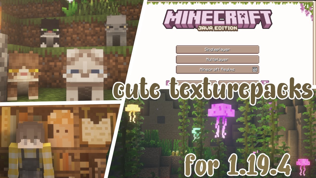 7 aesthetic & cute minecraft texture packs/resource packs for 1.19.4 ...