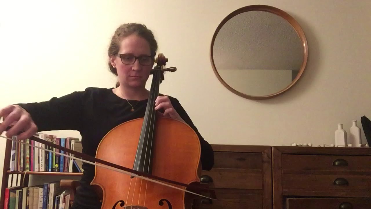 Jenny Dang the Weaver on Cello - YouTube
