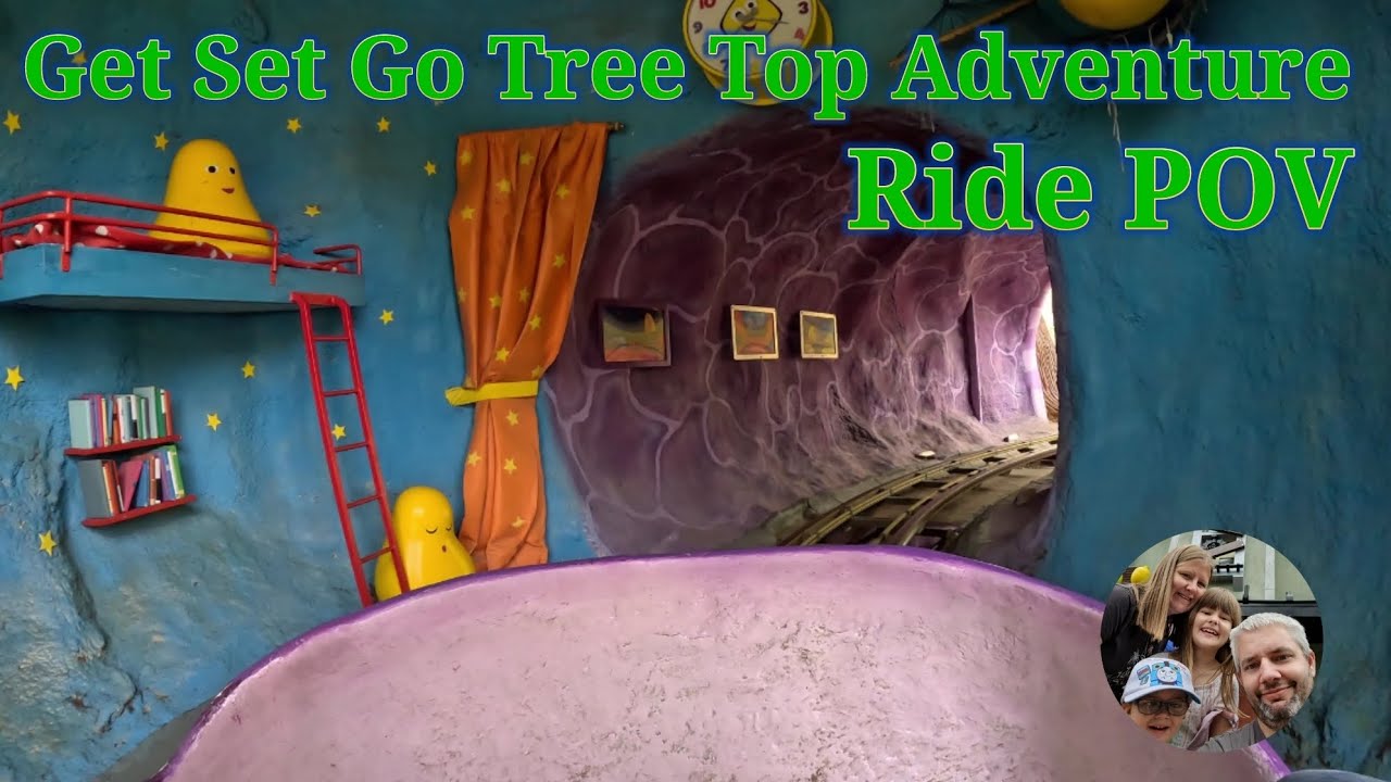 Get Set Go Tree Top Adventure Ride POV - Cbeebies Land - Alton Towers ...