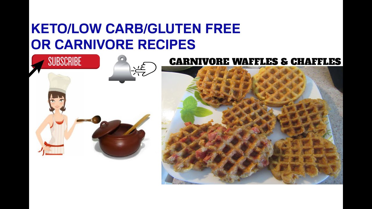 CARNIVORE WAFFLES AND CHAFFLES - YouTube