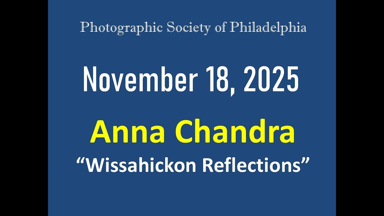 "Wissahickon Reflections" Anna Chandra - YouTube