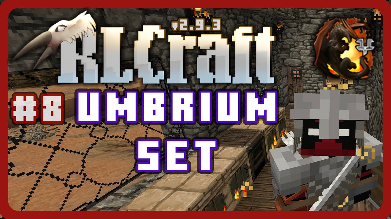 RLCraft 2.9.3 - Umbrium Armour Set Melting Umbirum and Items, Village ...