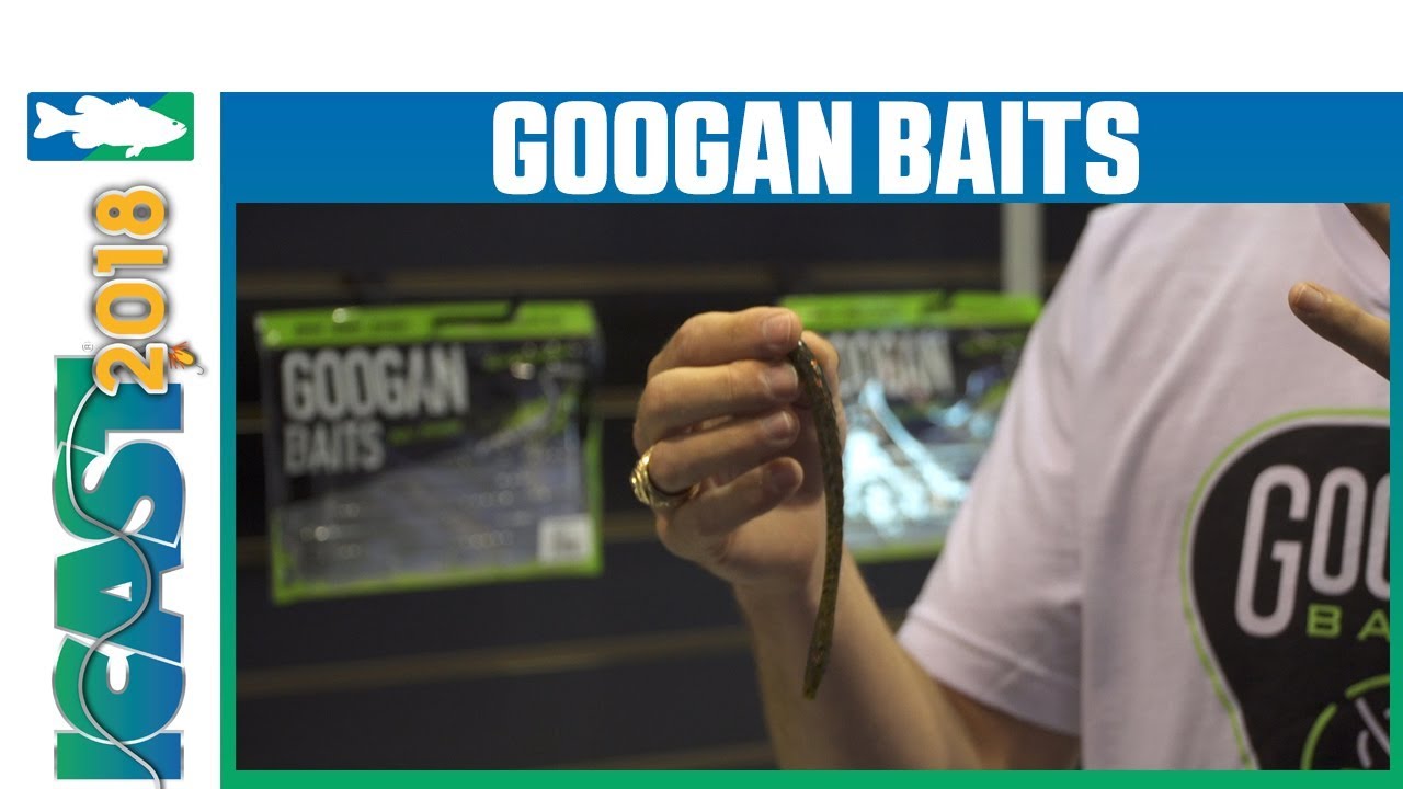 Googan Baits Slim Shake Worm with Justin Rackley | iCast 2018 - YouTube