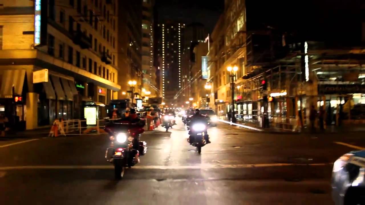 BAY RIDERS MC - NIGHT RIDIN in SF - YouTube