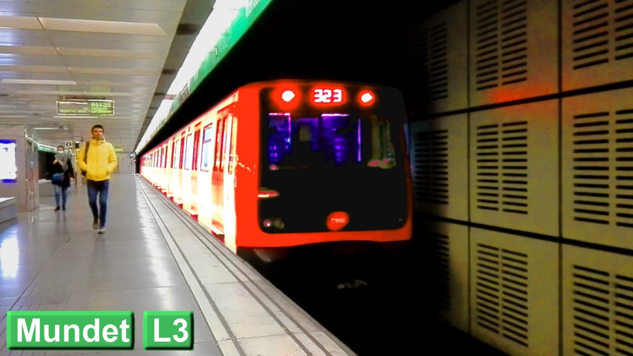 Mundet L3 : Metro de Barcelona ( TMB 5000 - 3000 ) - YouTube