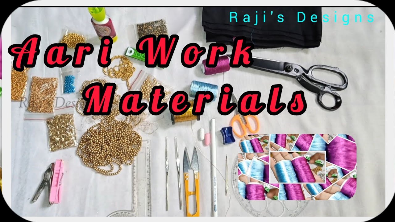 Aari Work Materials 🧵 | Aari Work For beginners 🧶 | Aari Work Materials ...