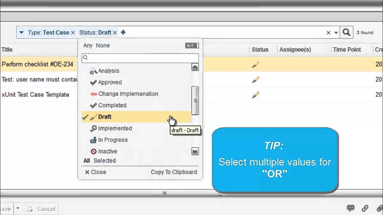 Introduction to Work Item Queries (Polarion Tutorial) - YouTube