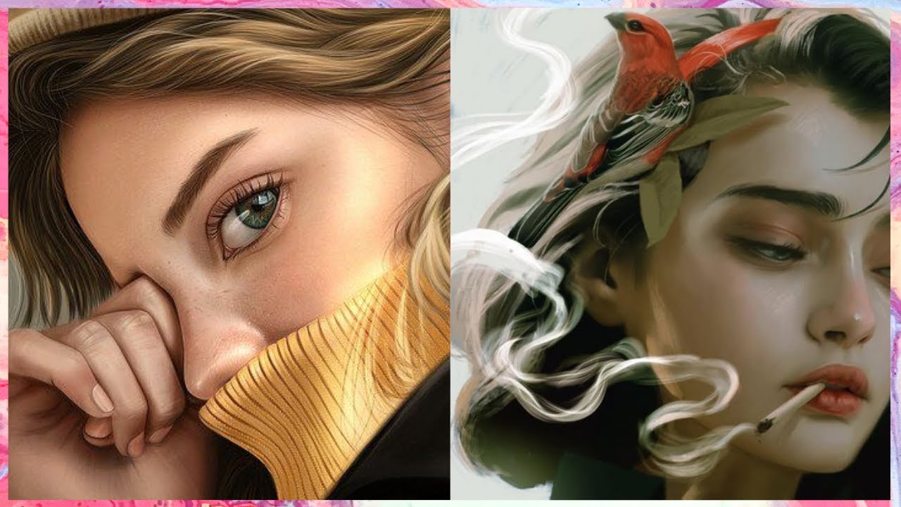 Creative Digital Art That Will Inspire You💖 - YouTube