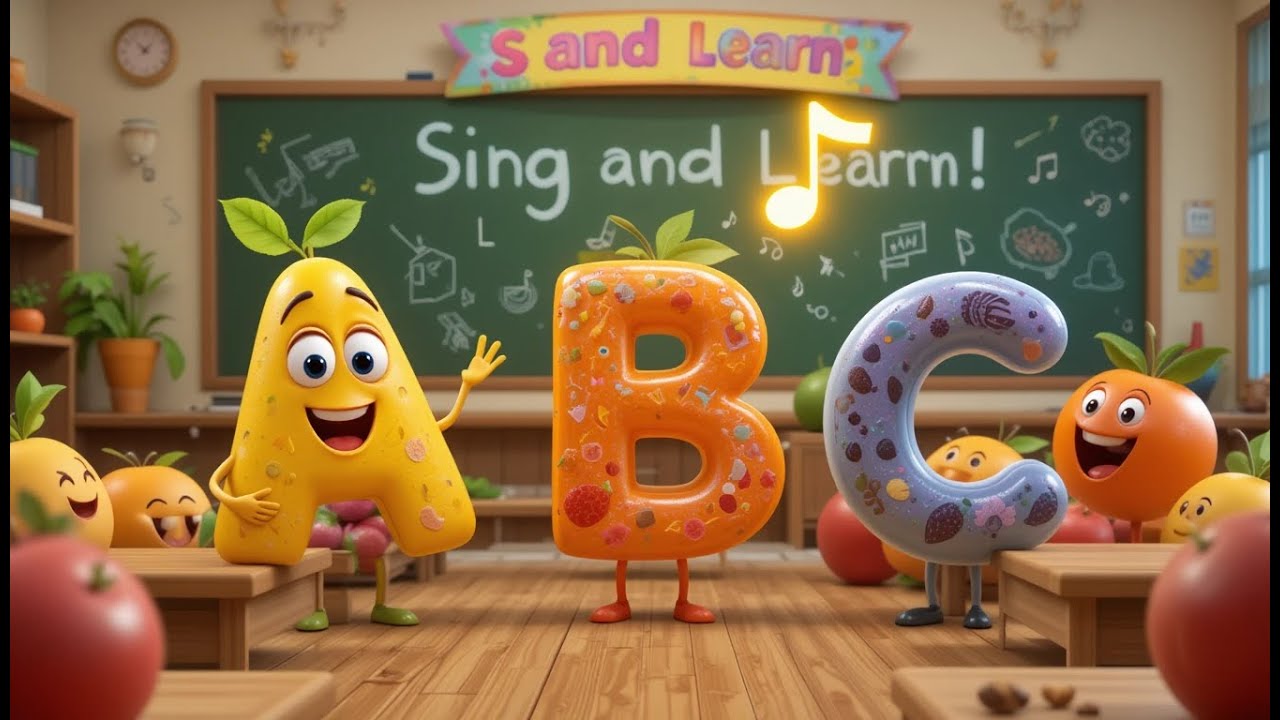 90 Minutes of Fun Learning Music!| Fun Alphabet Song for Kids | Nursery ...