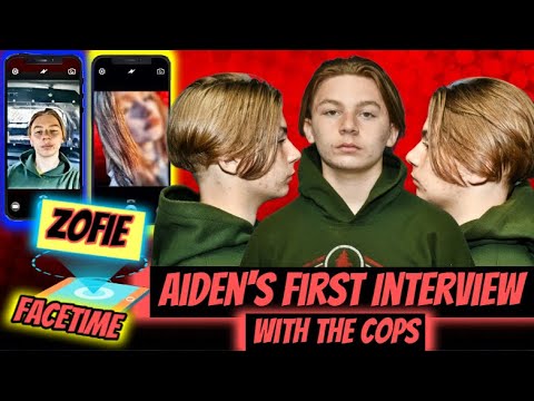 AUDIO Aiden Fucci being questioned by Cops | Facetime's Zofie in back ...