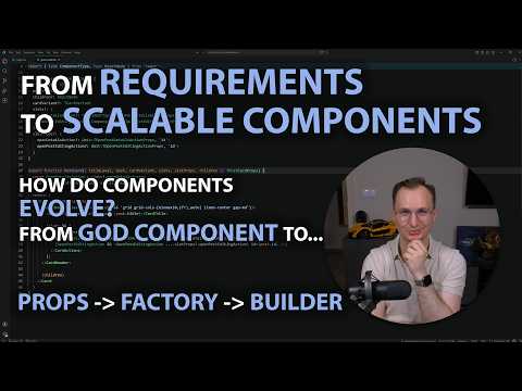 From Requirements to Scalable Components | Props, Factory, and Builder