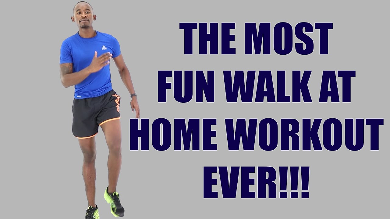 The Most FUN Walk at Home Workout EVER!!! 30 Minute Full Body Fat ...