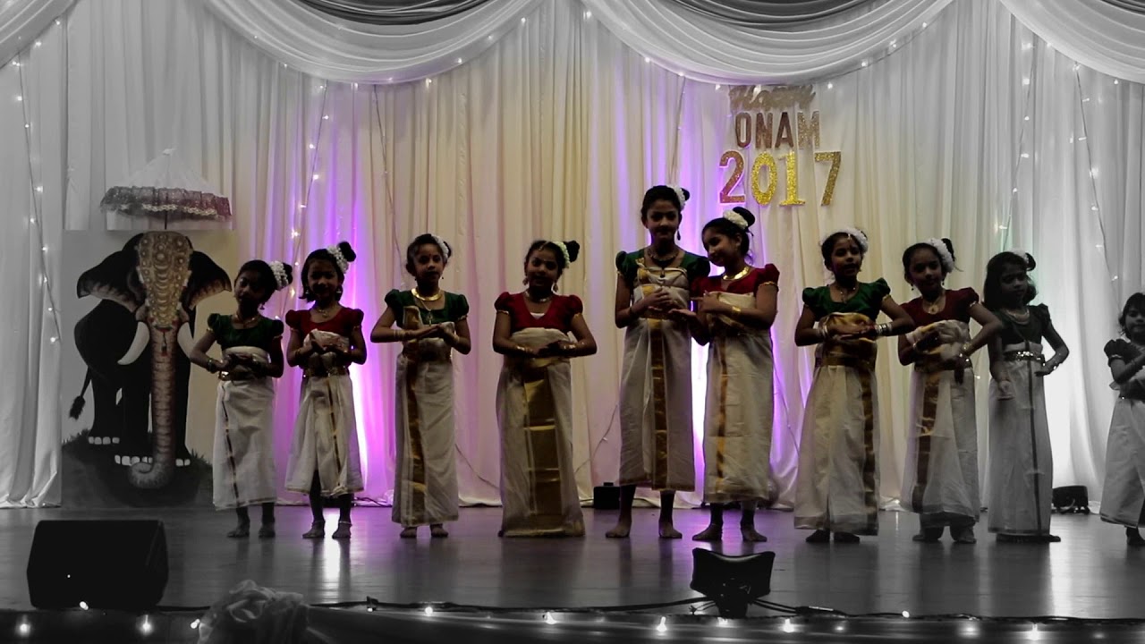 Kerala Nadanam & Kids Folk Dance - YouTube