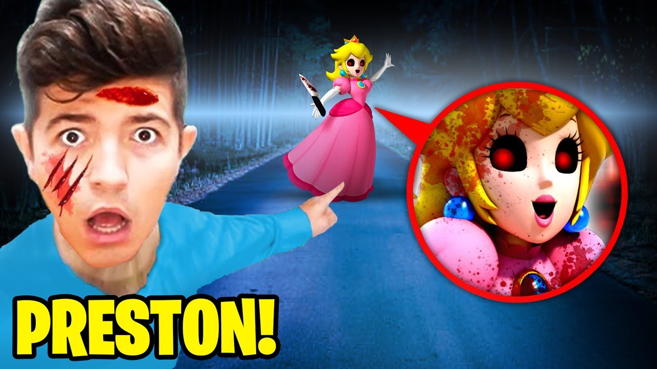 7 YouTubers Who Found PRINCESS PEACH.EXE in Real Life (Preston ...