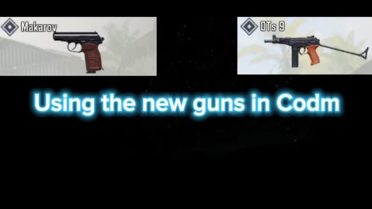 codm season 4 new guns - YouTube