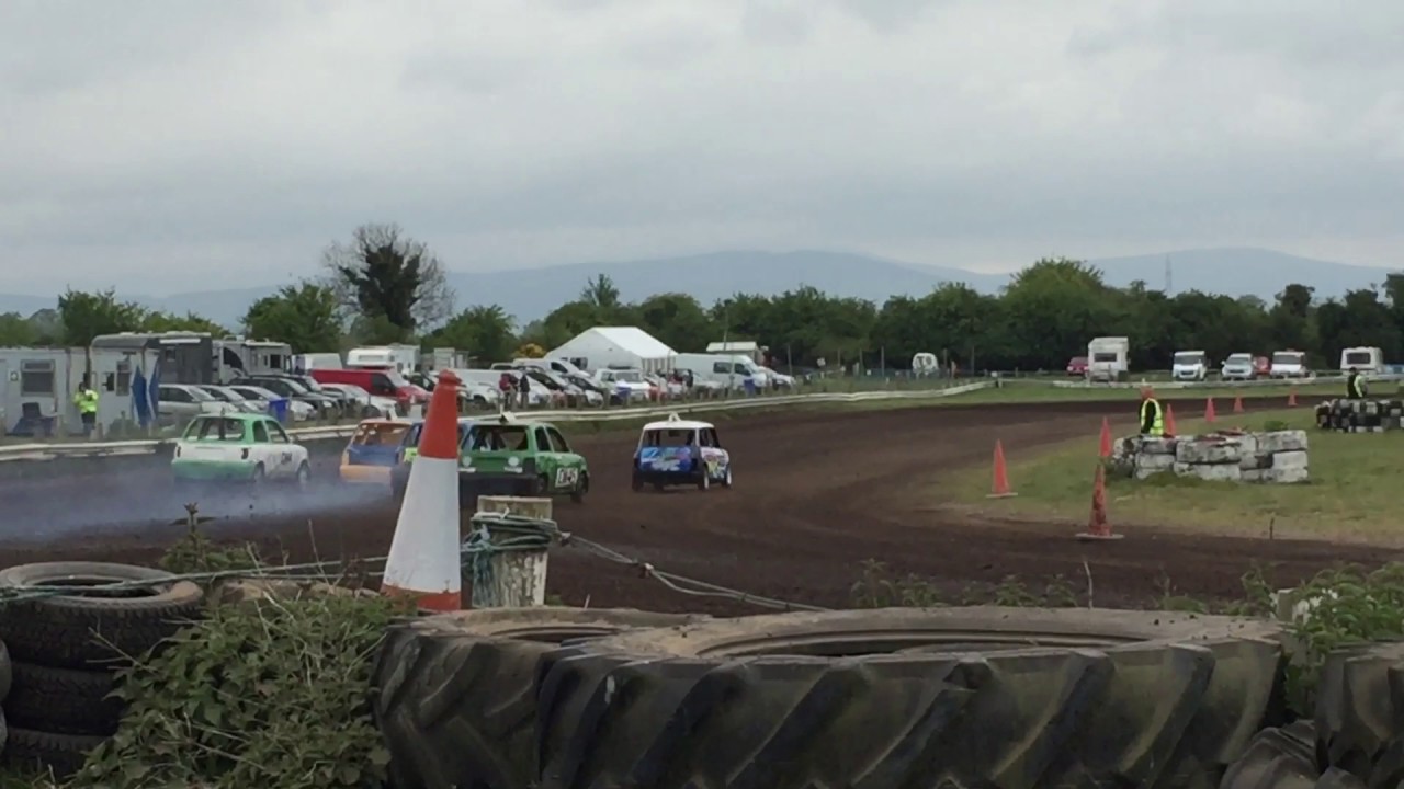 All Ireland Carlow Autograss Class 1 heat 3 Race 2 6/5/17 - YouTube