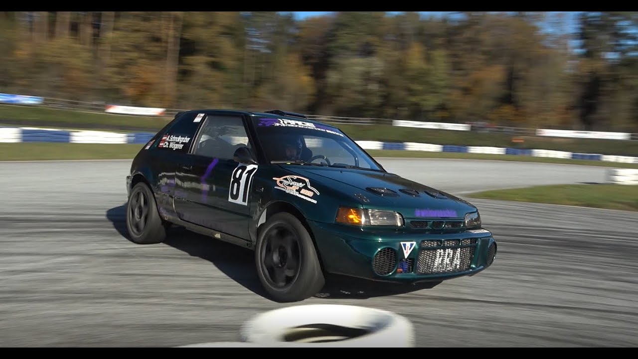 560hp/700nm Mazda 323 GTR Proto | Alexander Schmollngruber at ROAC 2022 ...