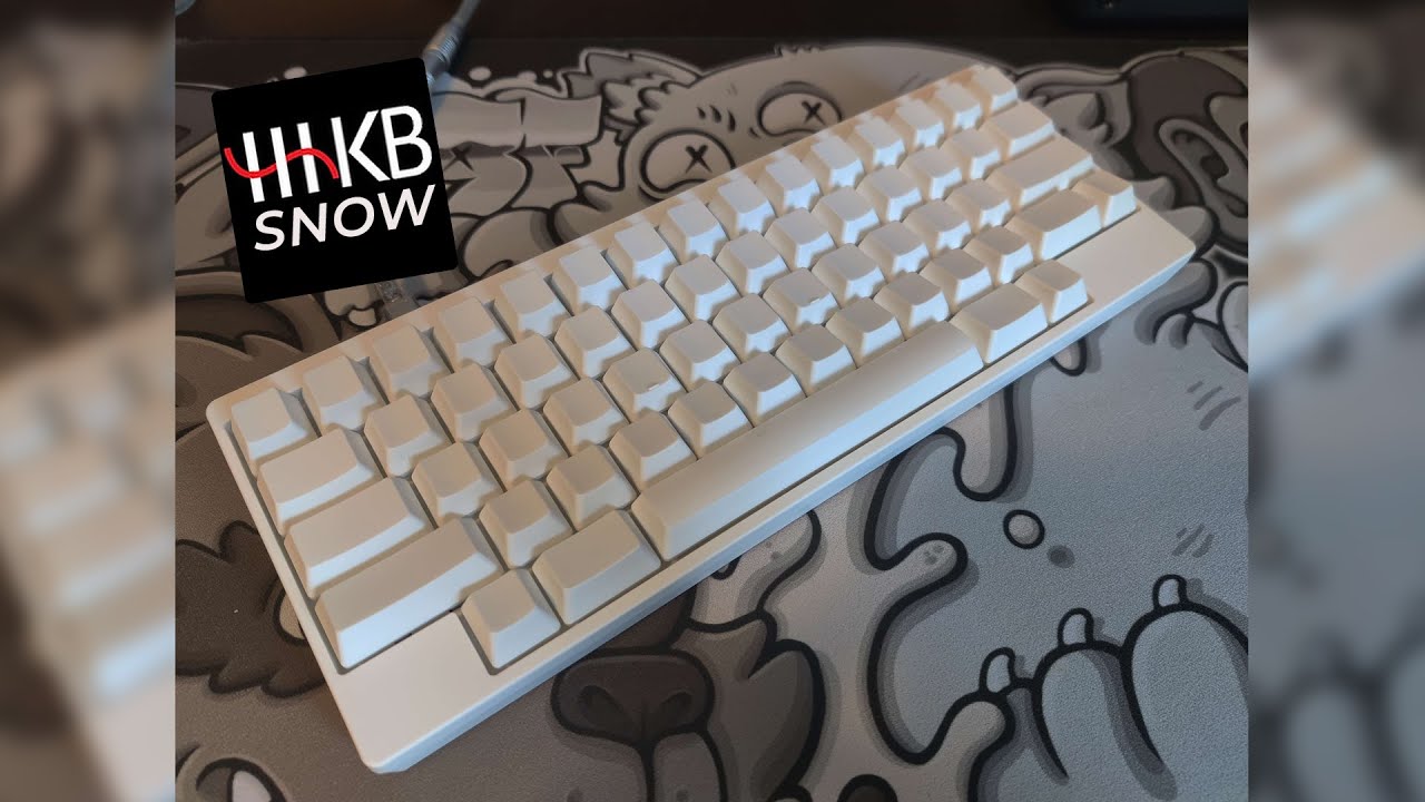 Topre rubber dome: 200 WPM typing sound - YouTube