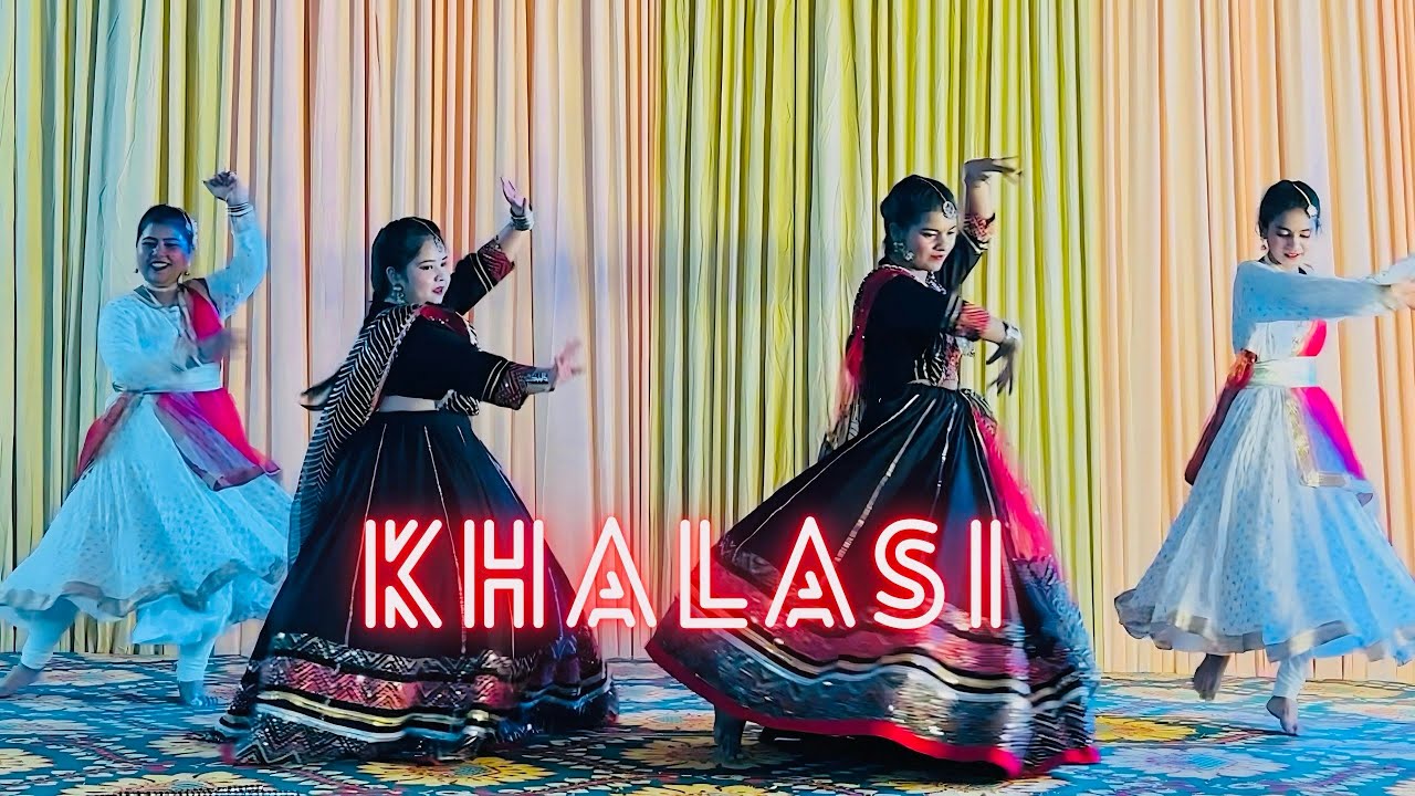 Khalasi Dance Cover | Garba Night - YouTube