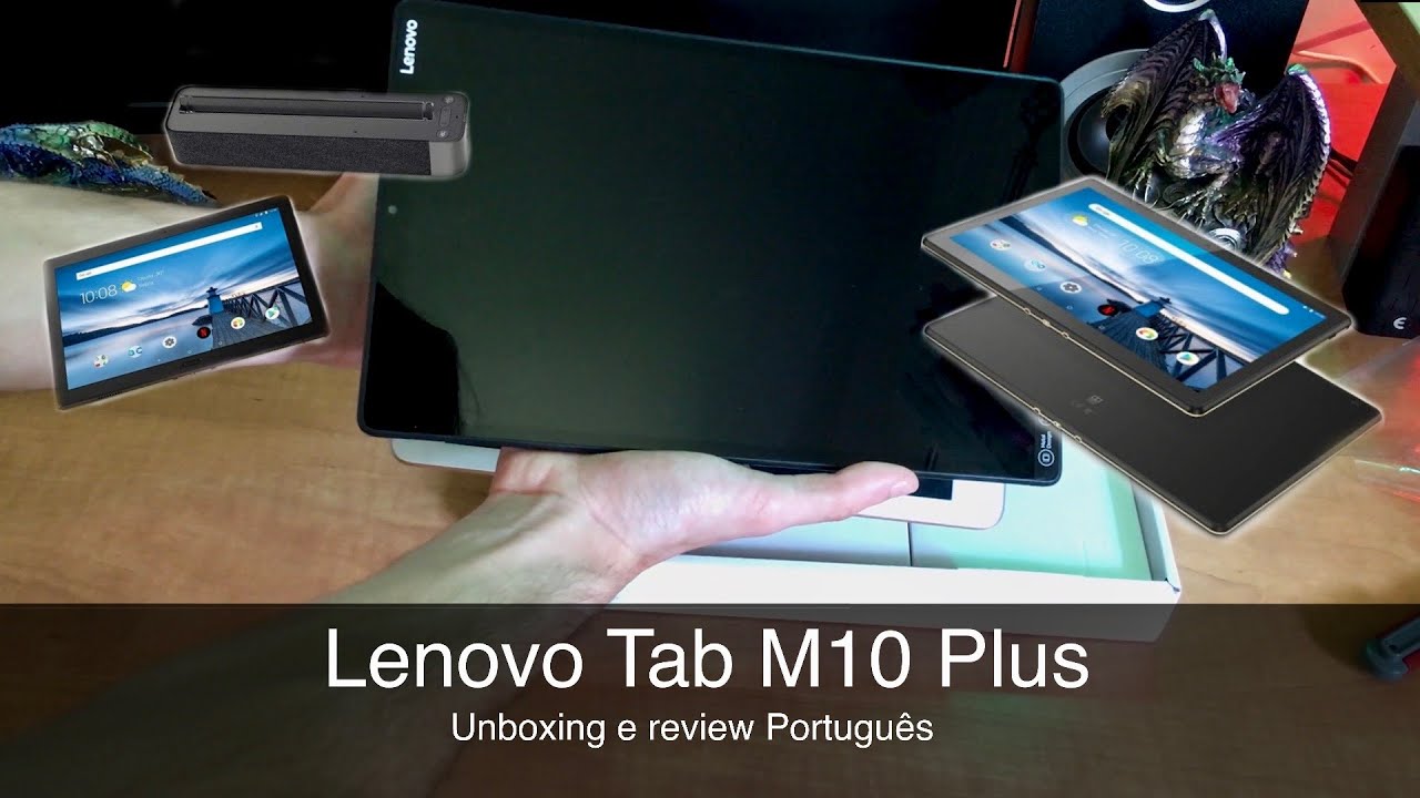Lenovo Tab M10 Plus Unboxing e primeiras impressões em Português | Um ...