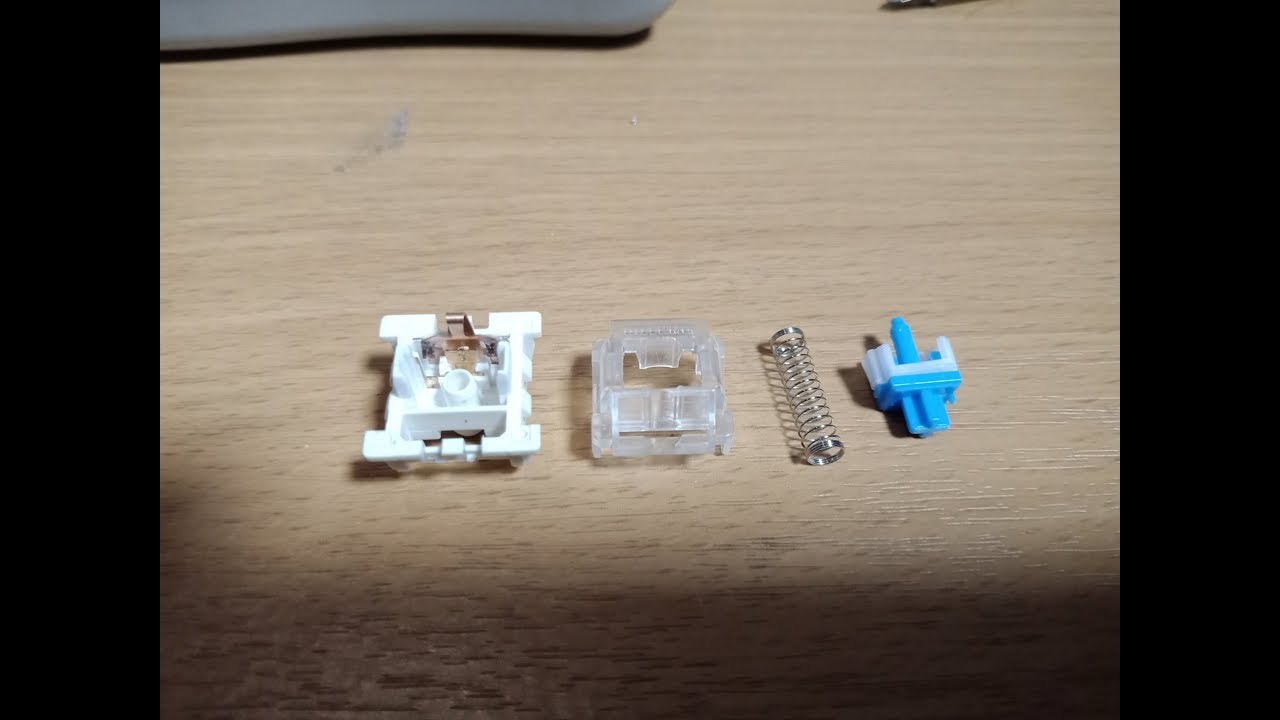 วิธีถอดประกอบ Switch Mechanical Keyboard - YouTube