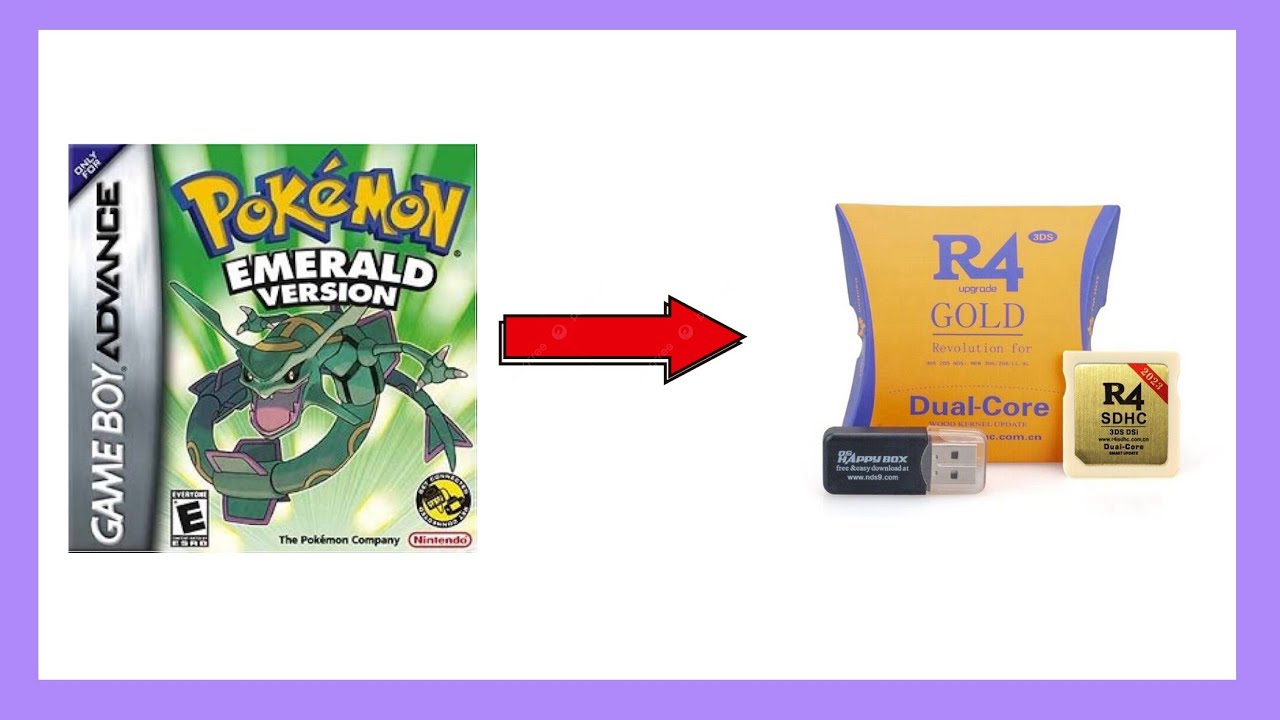 Transferring Pokemon from a Gameboy Cartridge to an R4 Cartridge - YouTube