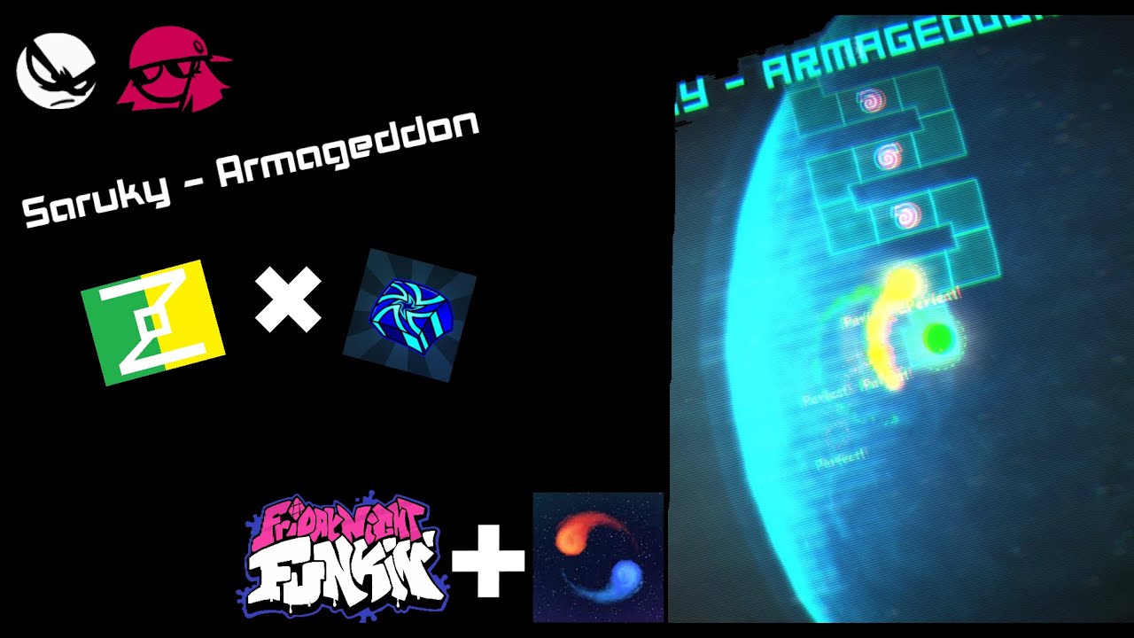 [ADOFAI Custom] Armageddon be like (ft. @diaman-) (FNF + ADOFAI ...