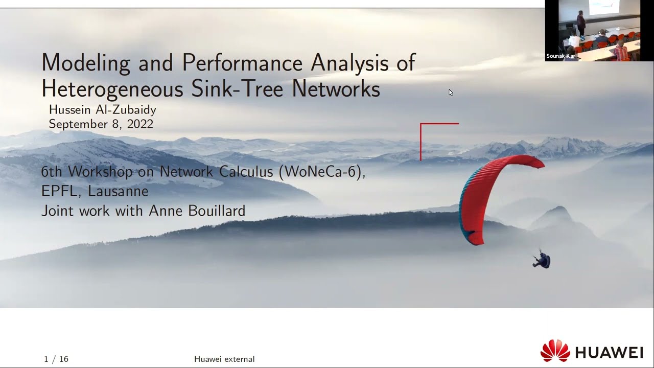 12. Hussein Al-Zubaidy (Huawei France): Performance Analysis of ...