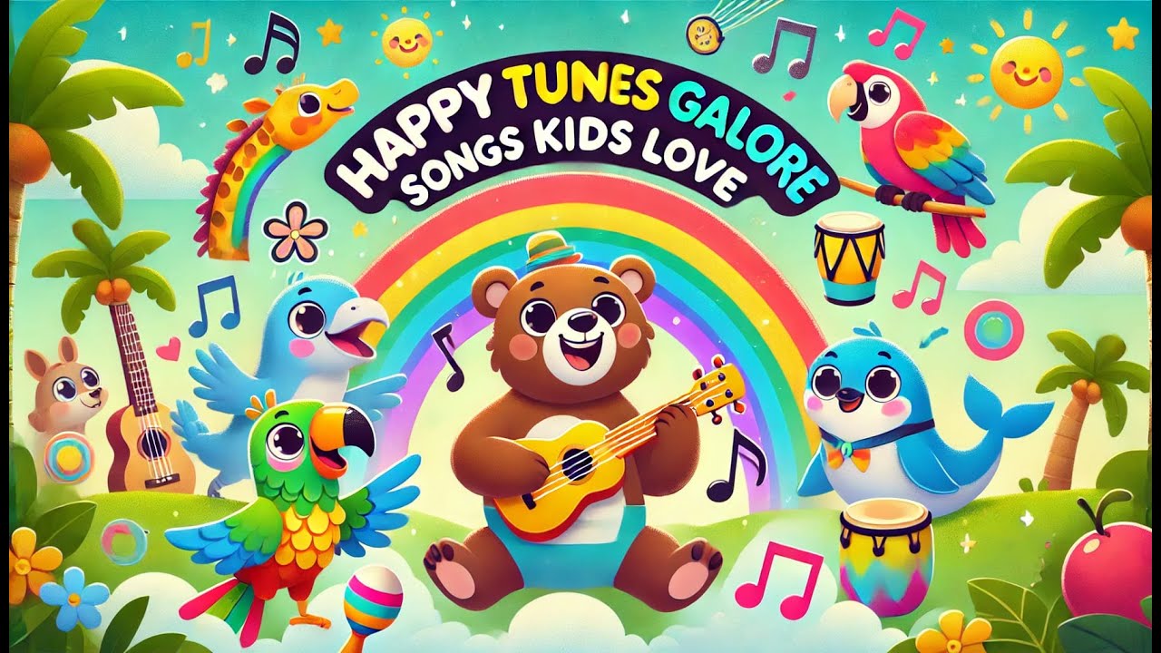 Happy Tunes Galore: Songs Kids Love | Nursery Rhymes - YouTube