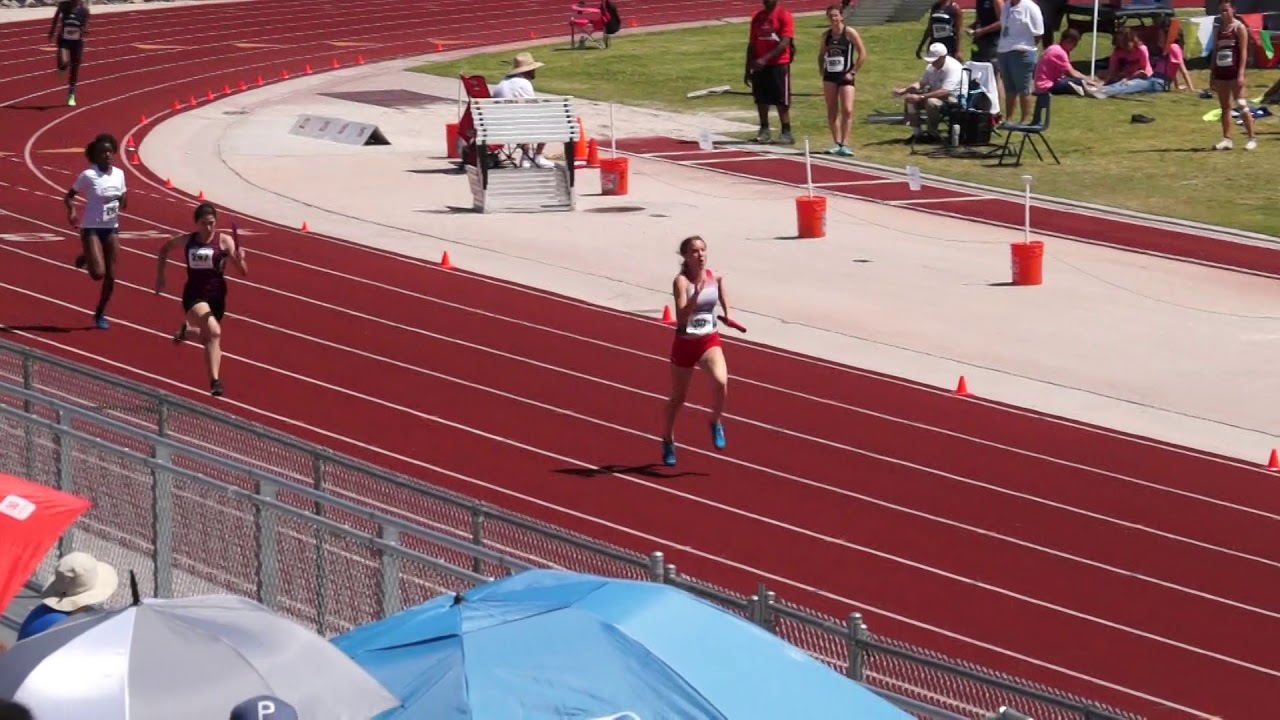 Faith Track-Girls 4x200 Meter 1-Desert Oasis–Regional Semi-Finals - YouTube