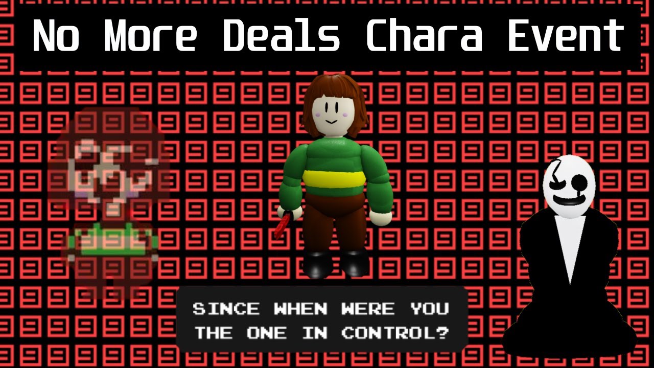 No More Deals Chara EVENT! (999 wins + BADGE) | Undertale Judgement Day ...