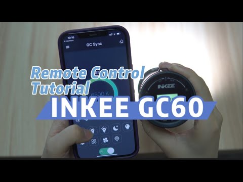 Andycine INKEE GC60 remote control (iPhone) tutorial - YouTube