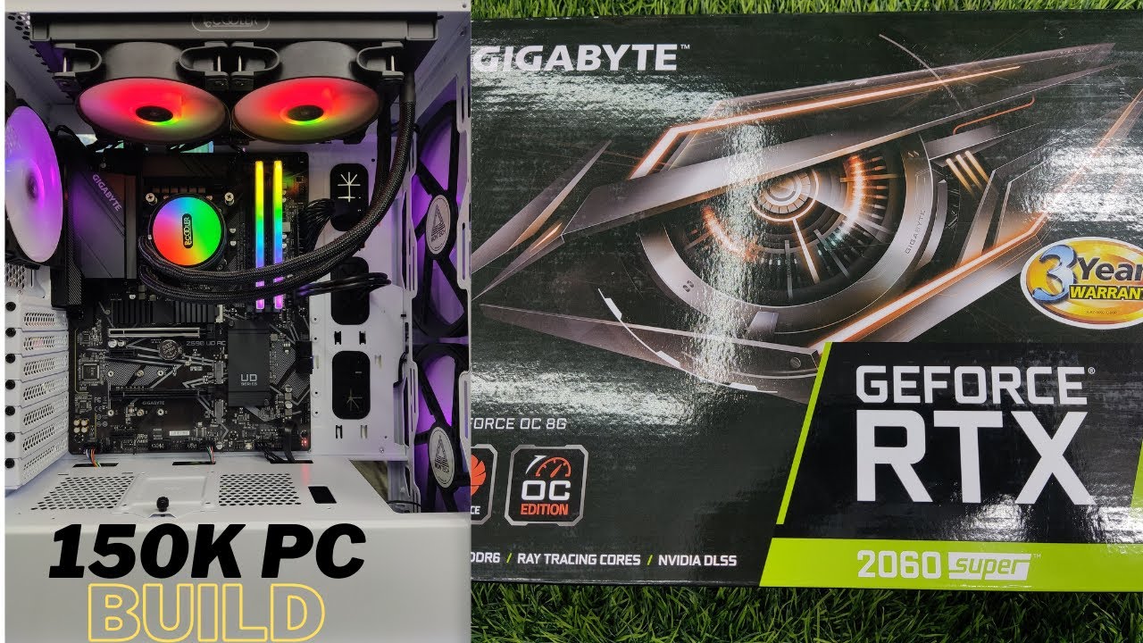 150K pc build. RTX 2060 Super oc 8gb build 2021.gaming pc build. - YouTube