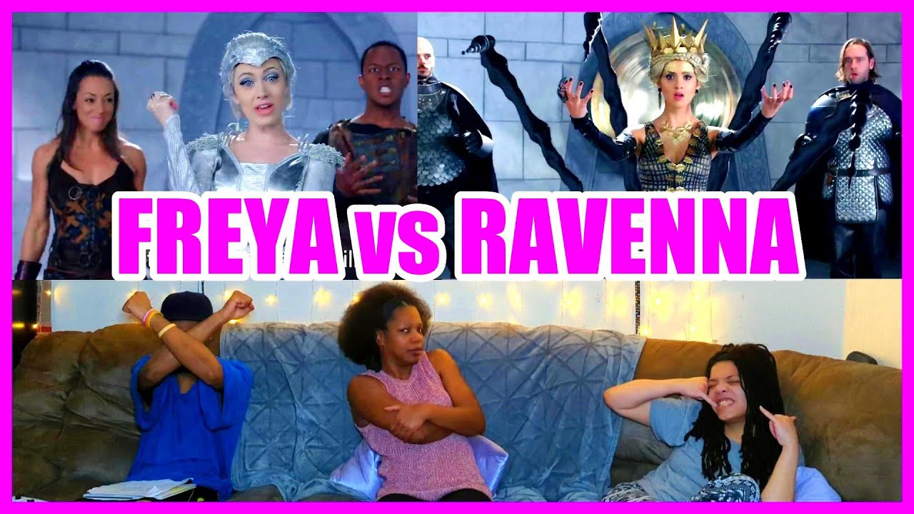 FR: Reacts: FREYA vs RAVENNA: Princess Rap Battle (Laura Marano, Derek ...
