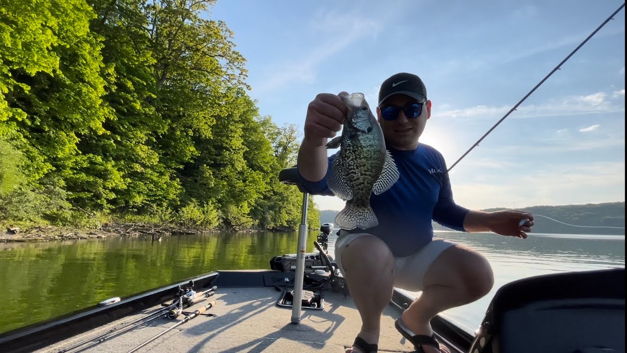 Just A Great Day of Fishing! (Brookville Lake, Indiana) - YouTube