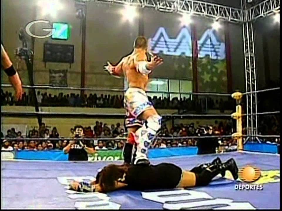 AAA: Gran Apache, Fabi Apache, Mari Apache vs. Teddy Hart, Sexy Star ...
