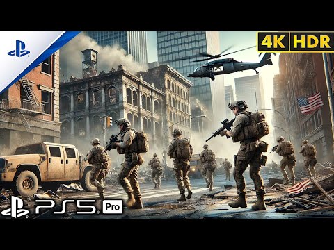 (PS5) US Army War | Ultra Realistic Graphic Gameplay [4K 60FPS] Call Of ...