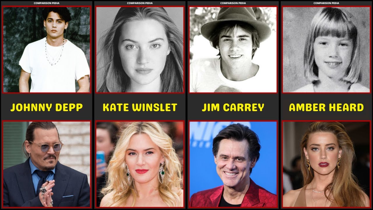 Comparison: Actors Now and Then - Hollywood Celebrities Now vs Then ...