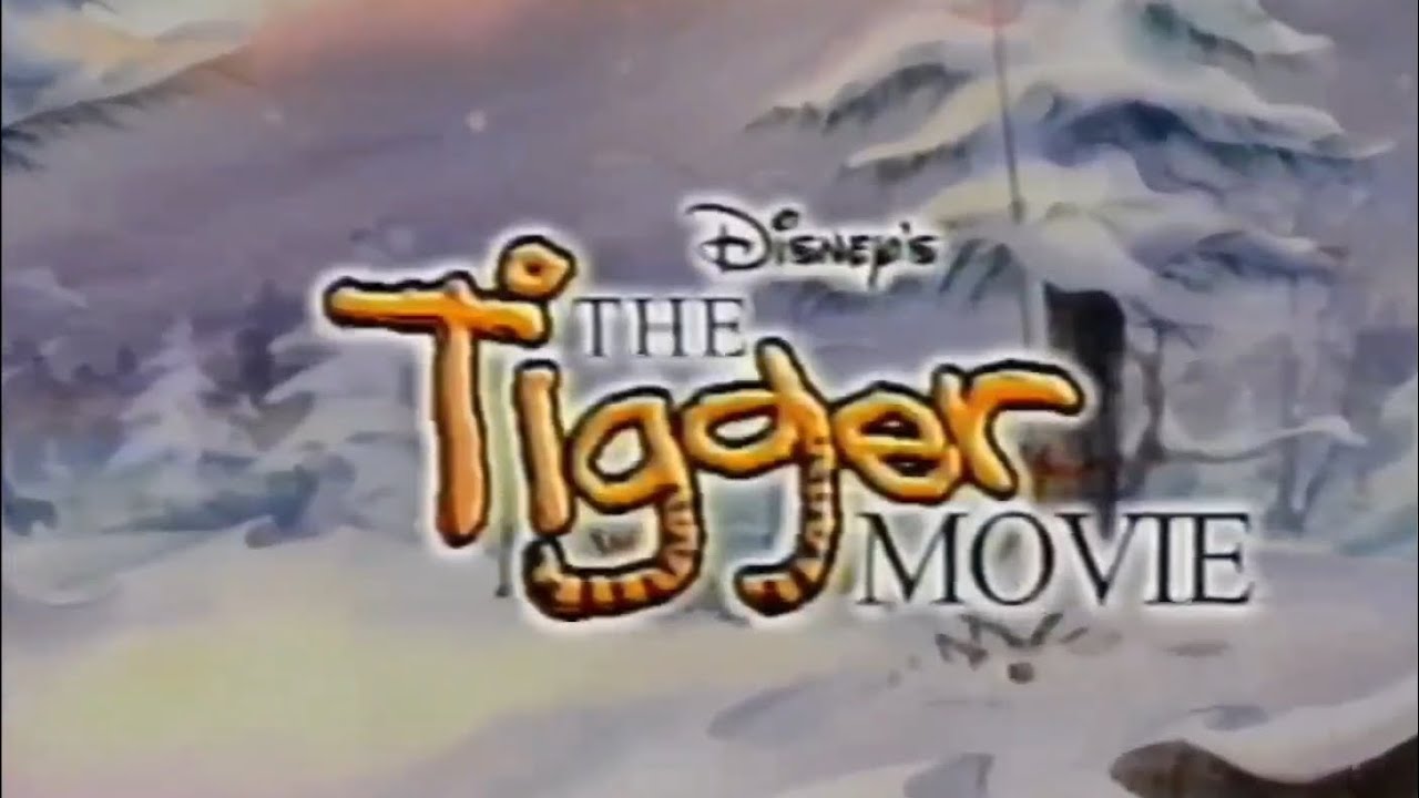 The Tigger Movie vhs promos 2000 - YouTube