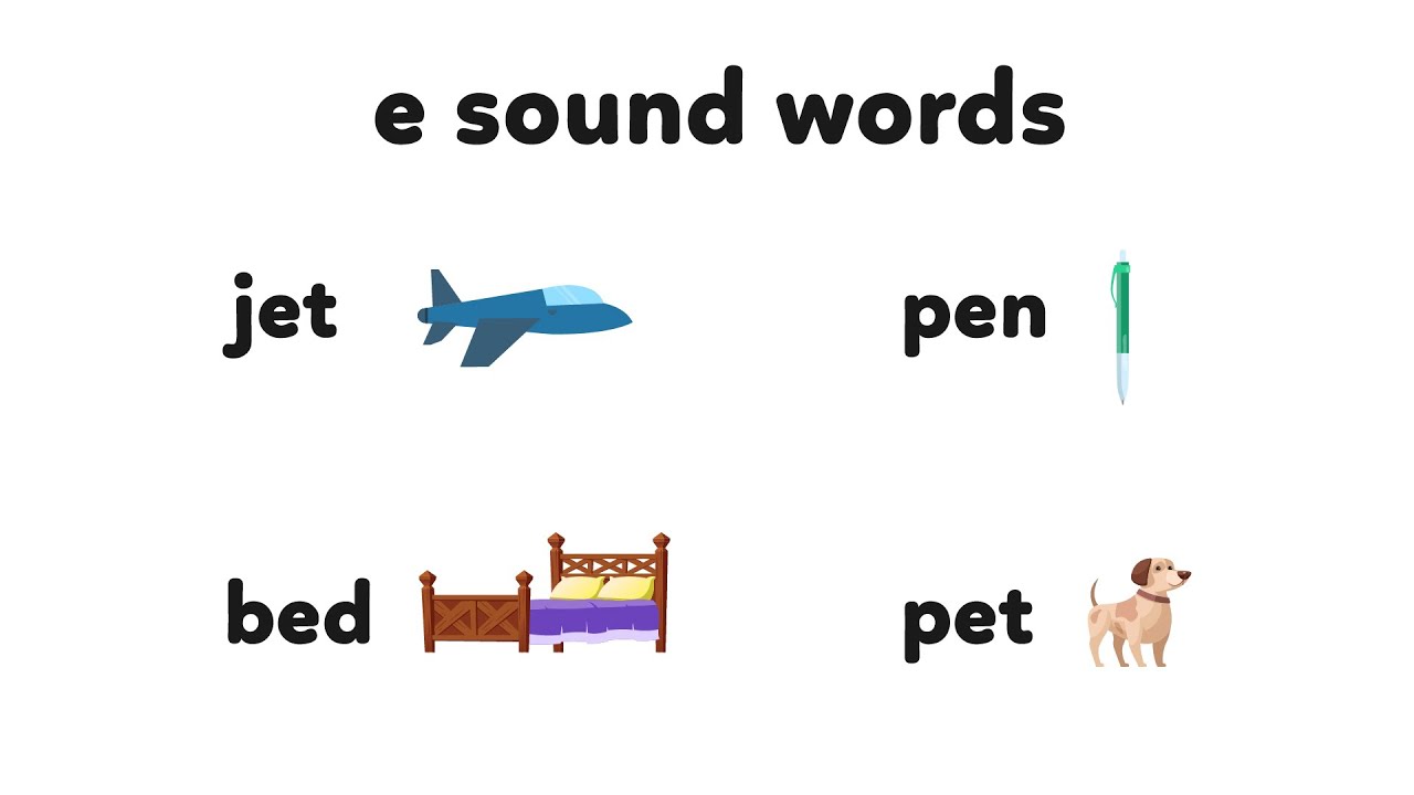Phonics Short Vowel E Sound Words CVC Words For Kindergarten phonics-short-vowel-e-sound-words-cvc-words-for-kindergarten