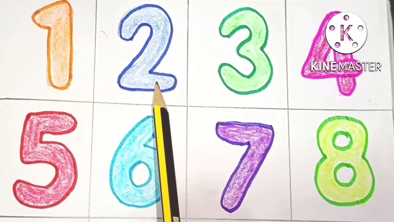 A for Apple 🍎,B for banana | Numbers names and teaching | #kanmanitv ...