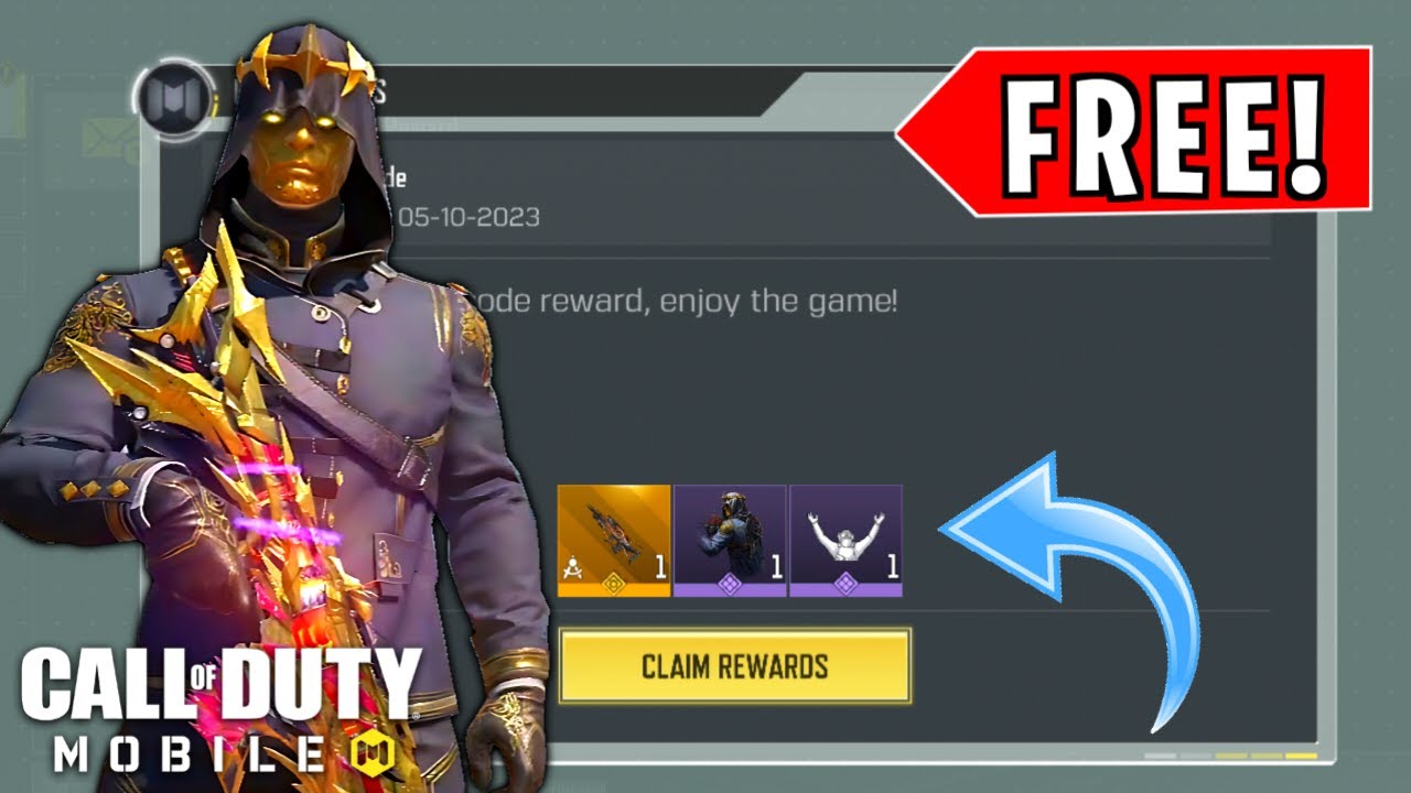 Today New Redeem code Codm | get FREE The Director Crown of Chaos Skin ...