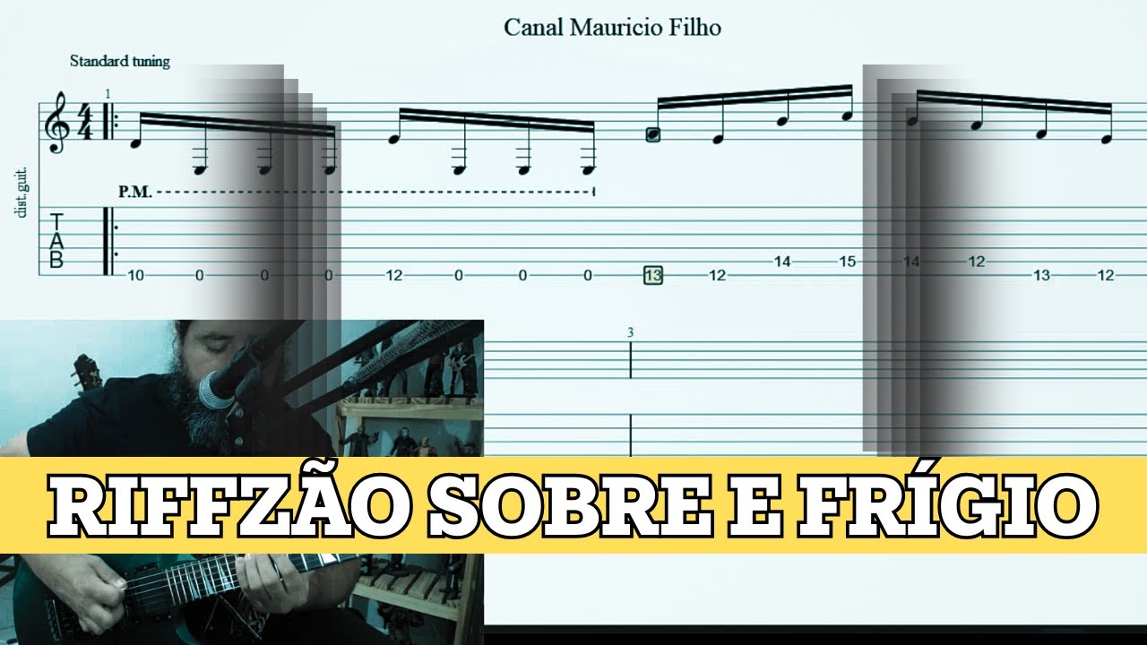 Riffzão sobre E Frígio (AULA) - YouTube
