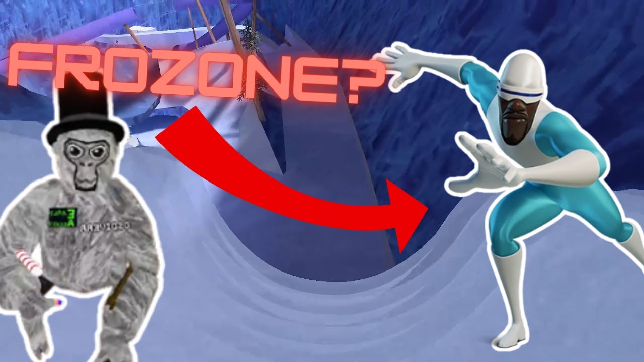 Frozone in Gorilla Tag? (Gorilla Tag VR) - YouTube
