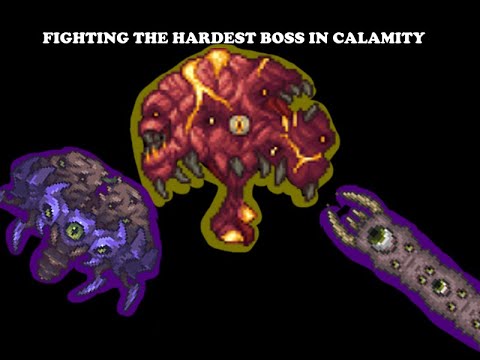 PREPARING TO FIGHT THE HARDEST BOSS IN CALAMITY - YouTube