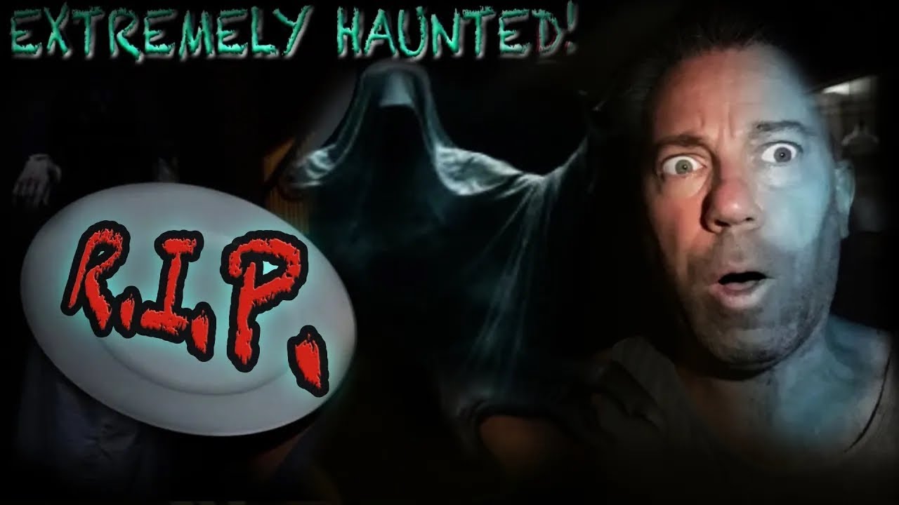 Surviving The Most Haunted House Overnight! Ghosts Throw Everything ...