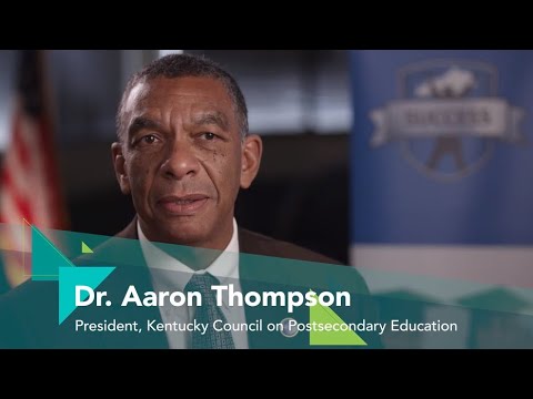 Dr. Aaron Thompson - President, Kentucky Council on Postsecondary ...