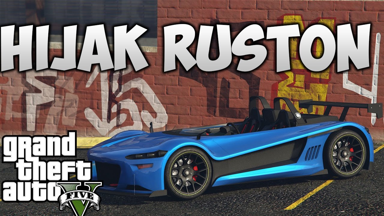 GTA ONLINE DLC SHOWCASE NEW HIJAK RUSTON SPORTS CAR SHOWCASE - YouTube